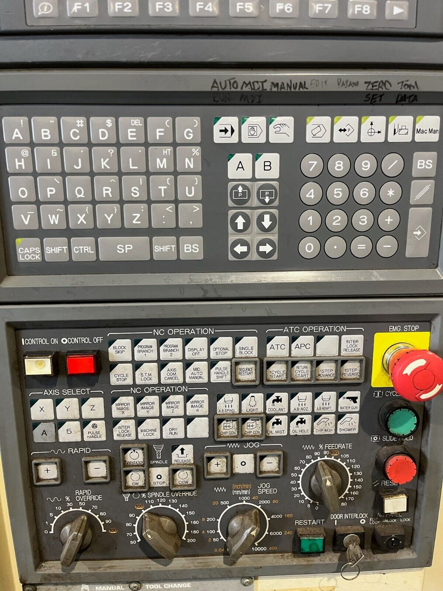 2003 Okuma MC-V4020 Vertical Machining Center CNC -- OSP-E100M Control – Reliable Equipment