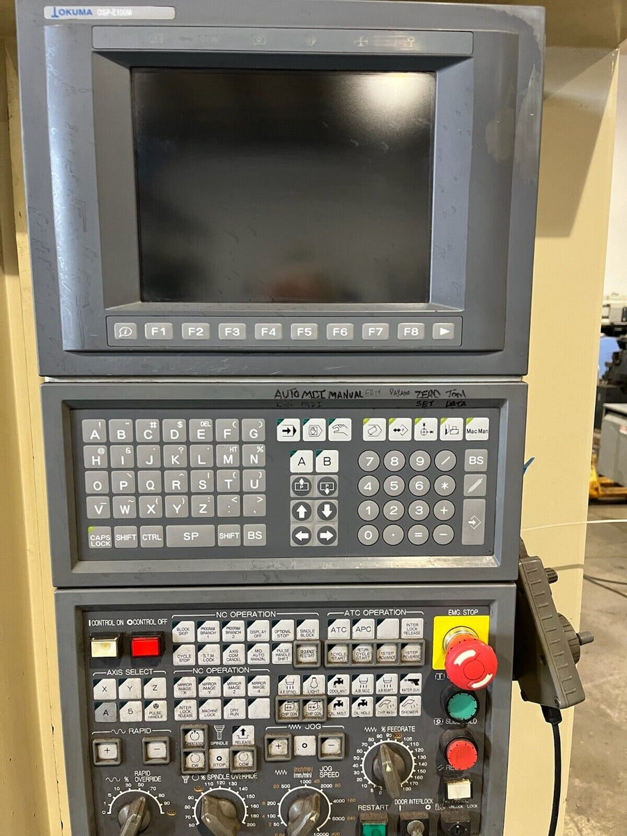 2003 Okuma MC-V4020 Vertical Machining Center CNC -- OSP-E100M Control – Reliable Equipment