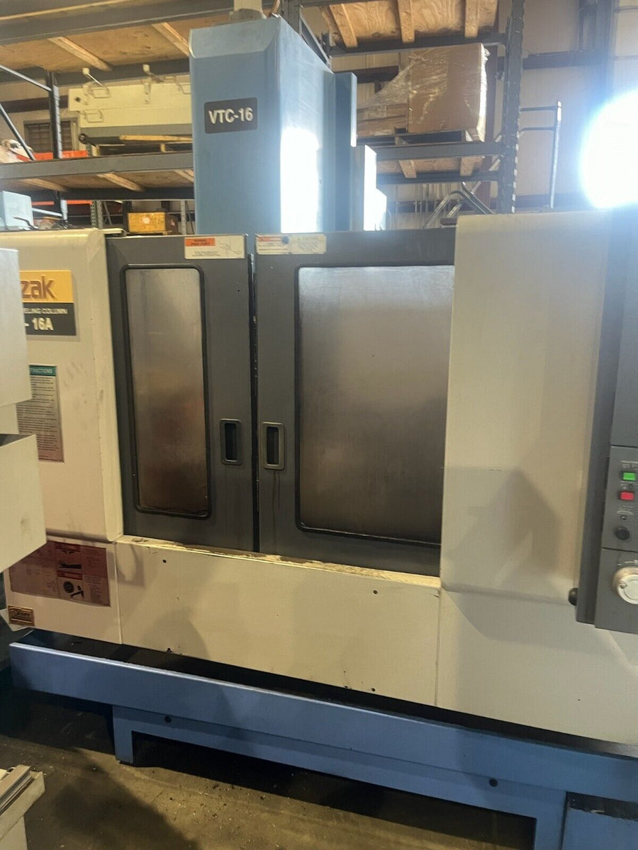 Mazak VTC-16A Vertical CNC MILL w/PC Fusion 640 Control – Reliable Equipment