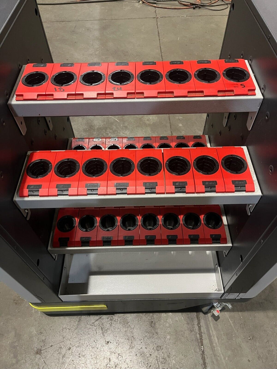 Zoller Tool Cart/Trolley for #40 Taper Tool Holders – Reliable Equipment